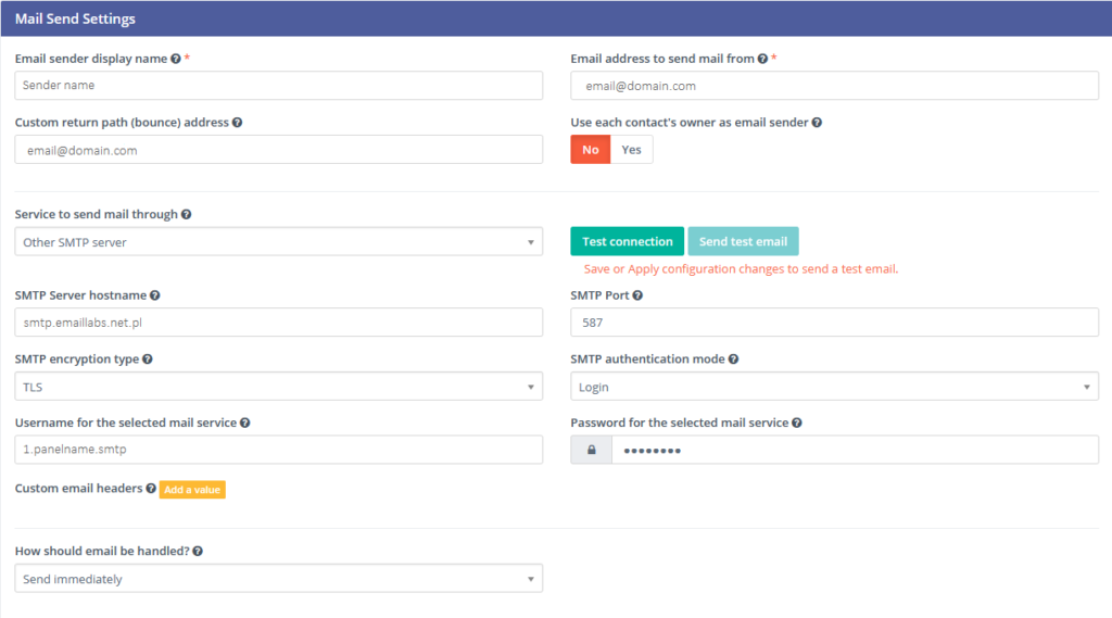 Cloud SMTP for Mautic | Email Delivery Service EmailLabs
