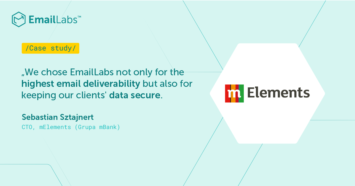 Case Study: mElements and EmailLabs | Email Delivery Service EmailLabs