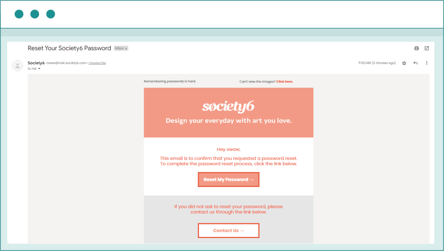 Password Reset Email Message Examples + Deliverability Tips | Email ...