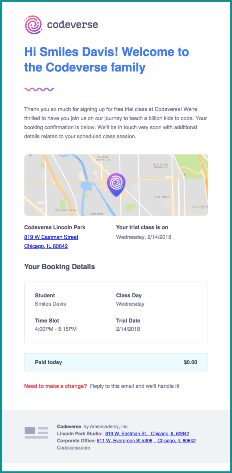 How to Send On-Brand Confirmation Emails (with Examples) | Email ...
