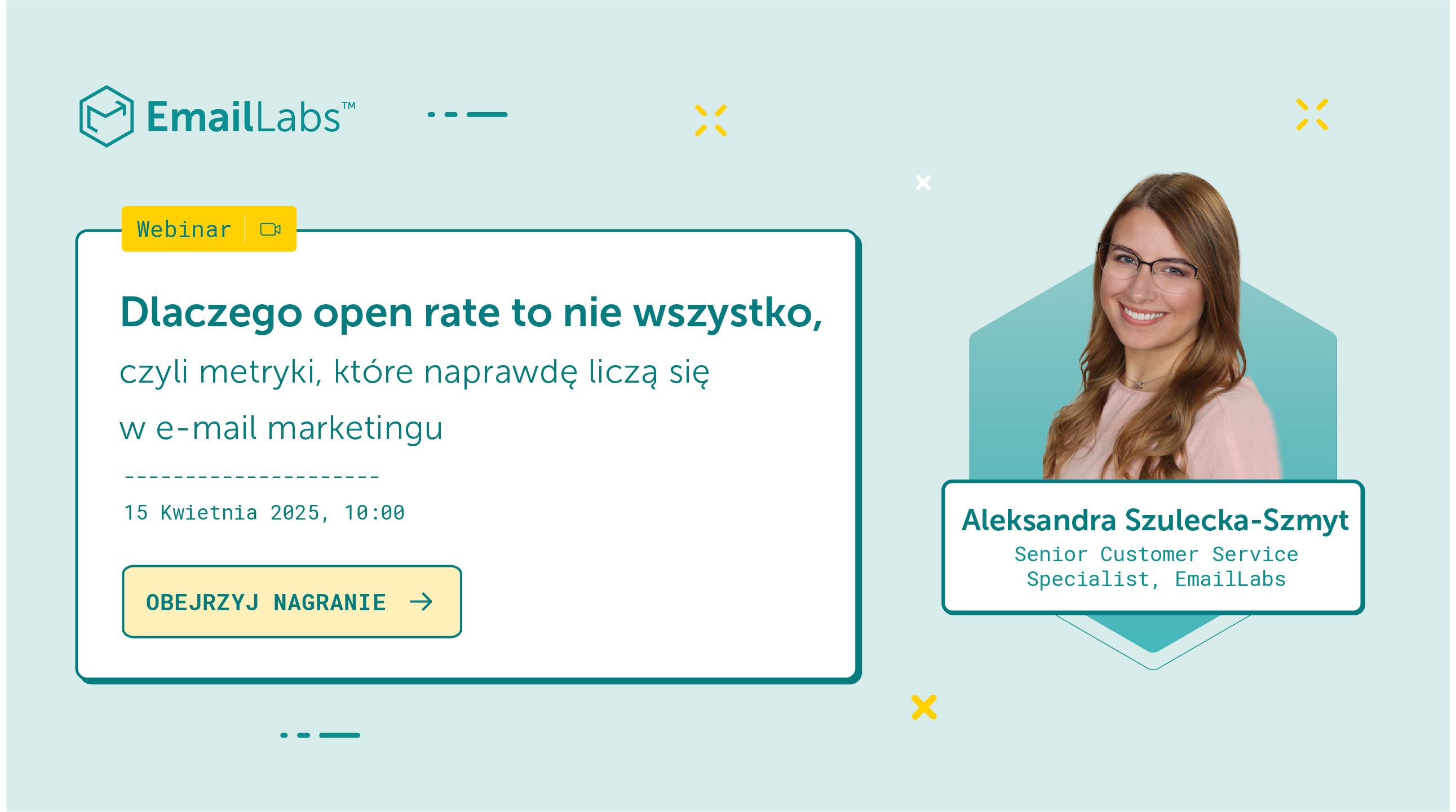[WEBINAR] Dlaczego open rate to nie wszystko, czyli metryki, które ...